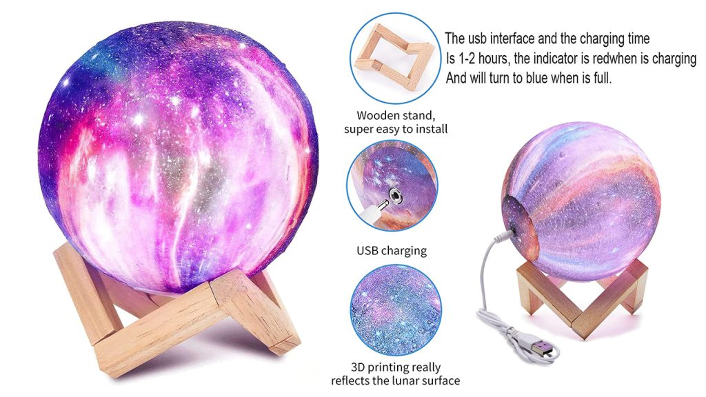 LED Moon Light 7 Color - Gadgeteer.com.bd